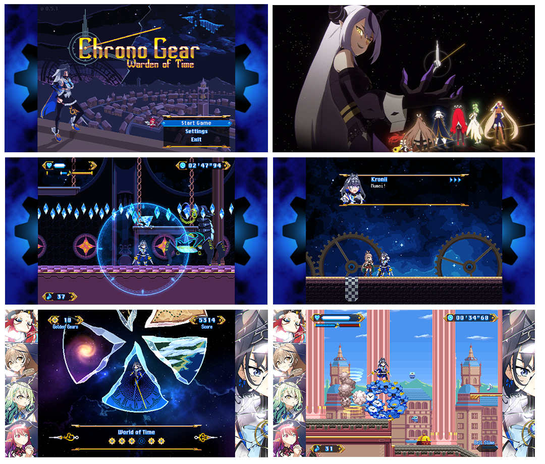 “Chrono Gear: Warden of Time” a New Title from hololive Derivative Game Brand “holo Indie” will ...