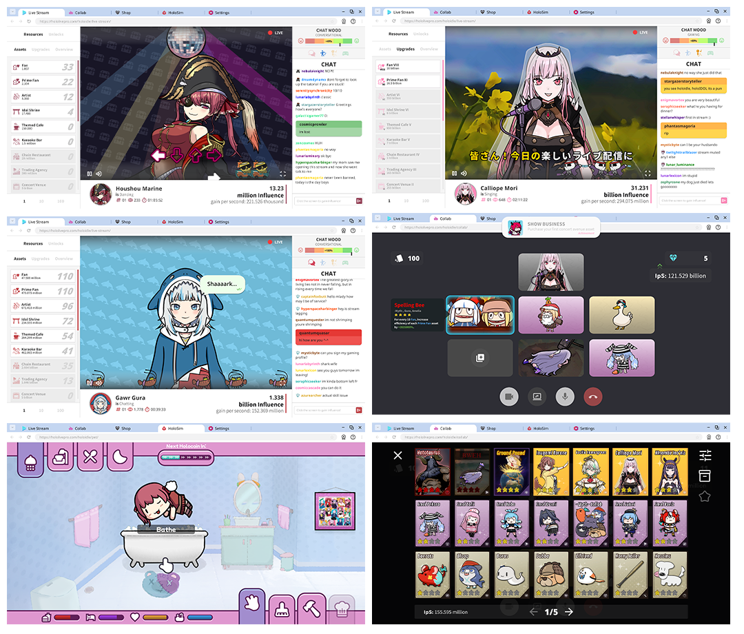 “Holoidle” a New Title from hololive Derivative Game Brand “holo Indie” will be released soon ...